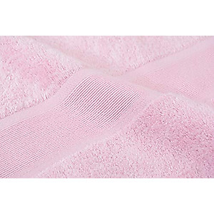 Aibaser Bamboo Cotton Bath Towels-27x54inch - Natural, Ultra Absorbent Towels for Bathroom (6 Piece Set)