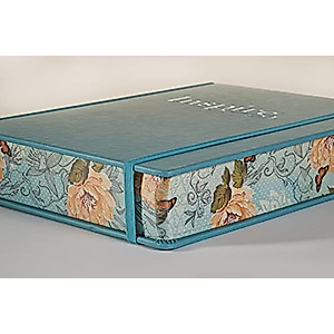 Tyndale NLT Inspire Bible (Large Print, Hardcover, Tranquil Blue): Journaling and Coloring Bible – Over 400 Scripture Illustrations to Color, Creative Bible Journal That Inspires a Connection with God
