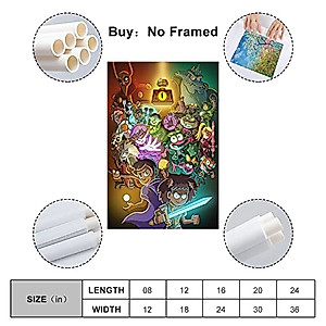 KINGSEM Amphibian Vs Owl House Poster Poster Decorative Painting Canvas Wall Posters And Art Picture Print Modern Family Bedroom Decor Posters 16x24inch(40x60cm)