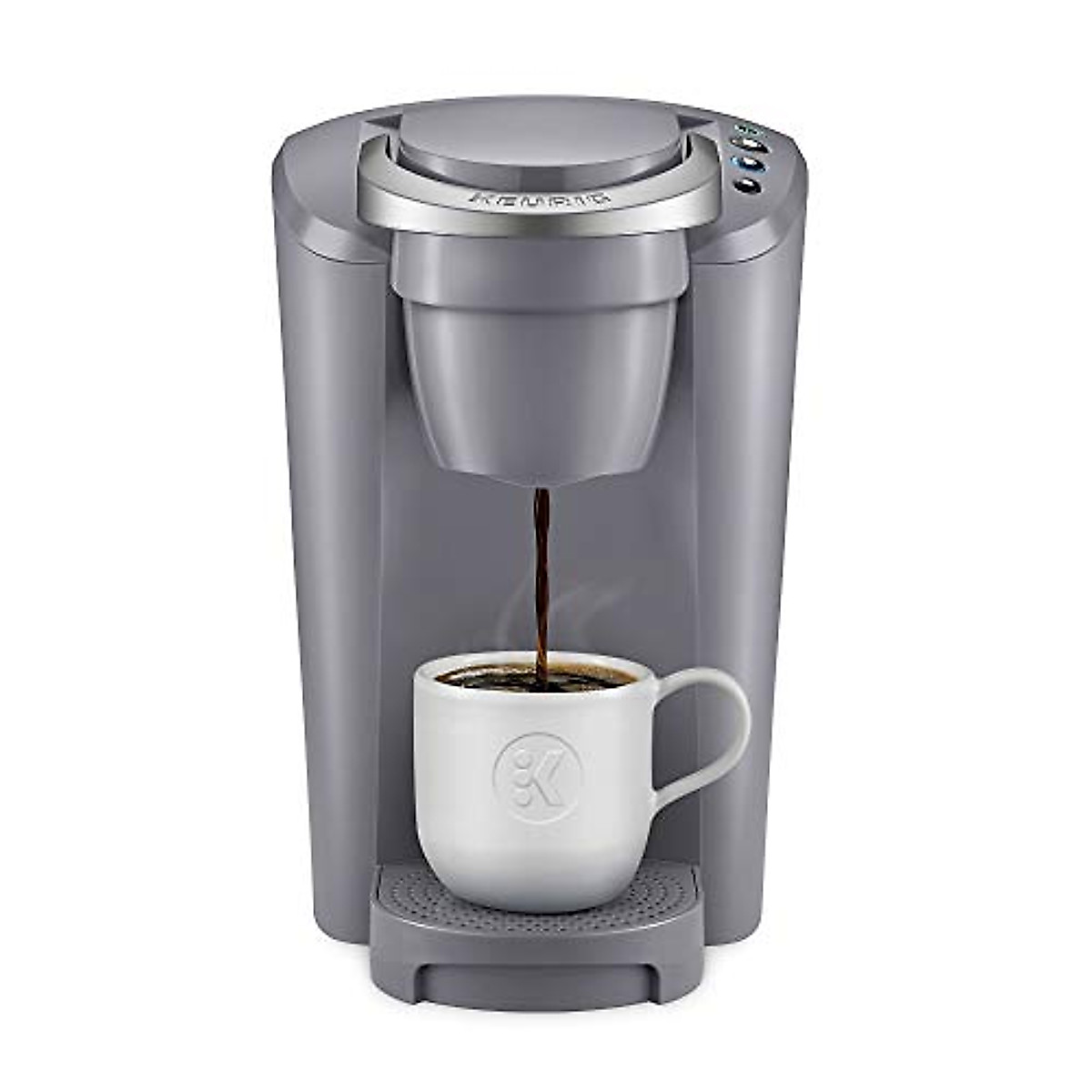 Keurig K-Compact Single-Serve K-Cup Pod Coffee Maker (Grey)