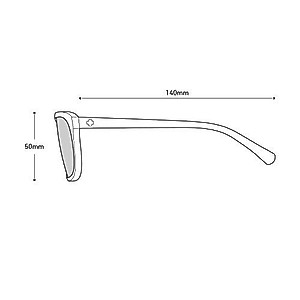 SPY Optic Spritzer, Cat-Eye Sunglasses, Color and Contrast Enhancing Lenses, Clear - Pink Sunset Lenses