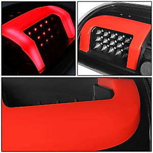 DNA MOTORING TL-F15004-LED-RD3D-BK-G2 LED 3D Tail Light Assembly Driver & Passenger Side [Compatible with 04-08 Ford F150 Lobo]