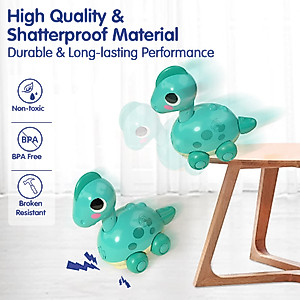 Baby Toys 6-12 Months Toys for Ages 0-2 Touch & Go Music Light Baby Toys 12-18 Months, Toys for 1 Year Old Boy Toys Birthday Gift, 9 6 Month Old Baby Toys 6 to 12 Months Baby Boy Toys Infant Toys