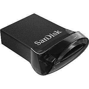 SanDisk Ultra Fit USB 3.1 Flash Drive, 128GB, Black SDCZ430-128G-A46