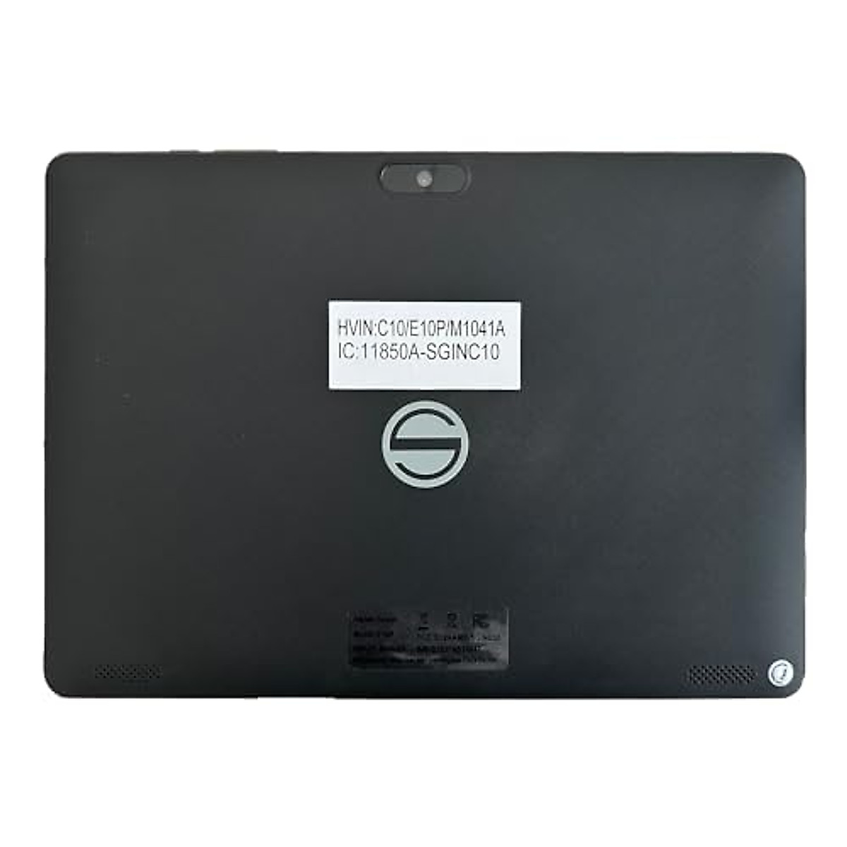 SGIN 10.1 Inches Tablet, 2GB RAM 32GB ROM, Android 12 Quad-Core Processor 1.6GHz, HD 2+5MP Dual Camera, IPS Touch Screen, 8 Hours Battery, WiFi, Bluetooth, 32GB TF Card Slot, Black