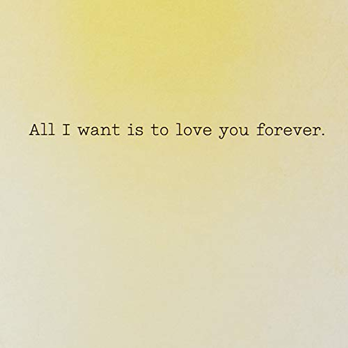 Hallmark Love Card or Anniversary Card (Love You For the Rest of My Life) (429RZB1325)