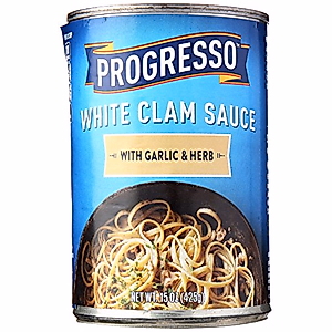 Progresso White Clam Sauce With Garlic & Herb, 15 oz.