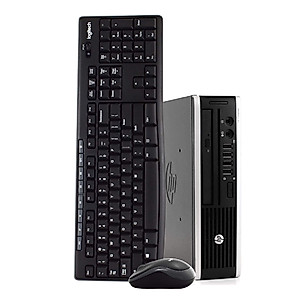 HP Compaq 8200-USFF, Core i5-2400S 2.5GHz, 8GB RAM, 240GB Solid State Drive, DVD, Windows 10 Pro 64bit, (Renewed)