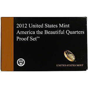 2012 S US Mint Quarters Proof Set OGP