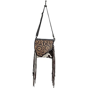 Western Concealed Carry Bag for Women - Leather Crossbody Purse Sling Bagon