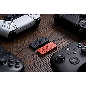 8Bitdo Adapter 2 USB Wireless Switch Controller for Windows, Mac & Raspberry Pi, Compatible with Xbox Series X & S Controller, Xbox One Bluetooth Controller, PS5/PS4/PS3 Controller