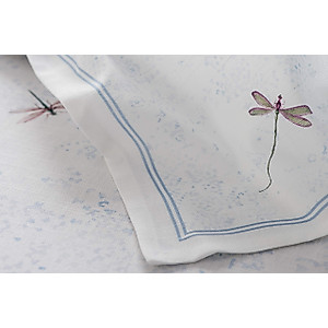 Maison d' Hermine Napkin 100% Cotton 20Inch x 20Inch Set of 4 Decorative Washable Cloth Napkins Table Napkin, Dining, Kitchen, Parties & Camping, Fleurs De Mai - Spring/Summer