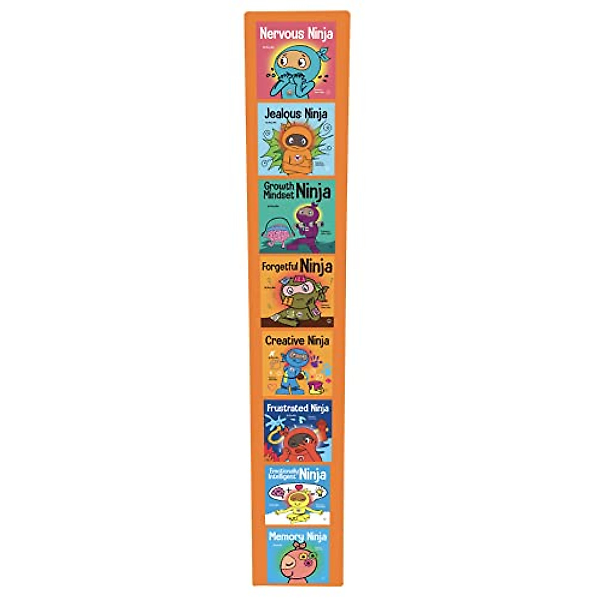 Ninja Life Hacks Self Awareness 8 Book Box Set (Books 41-48: Frustrated Ninja, Nervous Ninja, Jealous Ninja, Growth Mindset Ninja, Forgetful Ninja, ... Emotionally Intelligent Ninja, Memory Ninja)