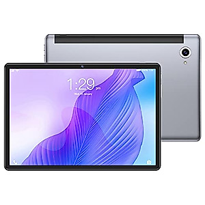 Tablet Android 10.0 Operating System 10.1-inch HD Display Quad Core Processor 2GB RAM and 32GB ROM TF Expansion Support Built-in WiFi Bluetooth GPS Tablet