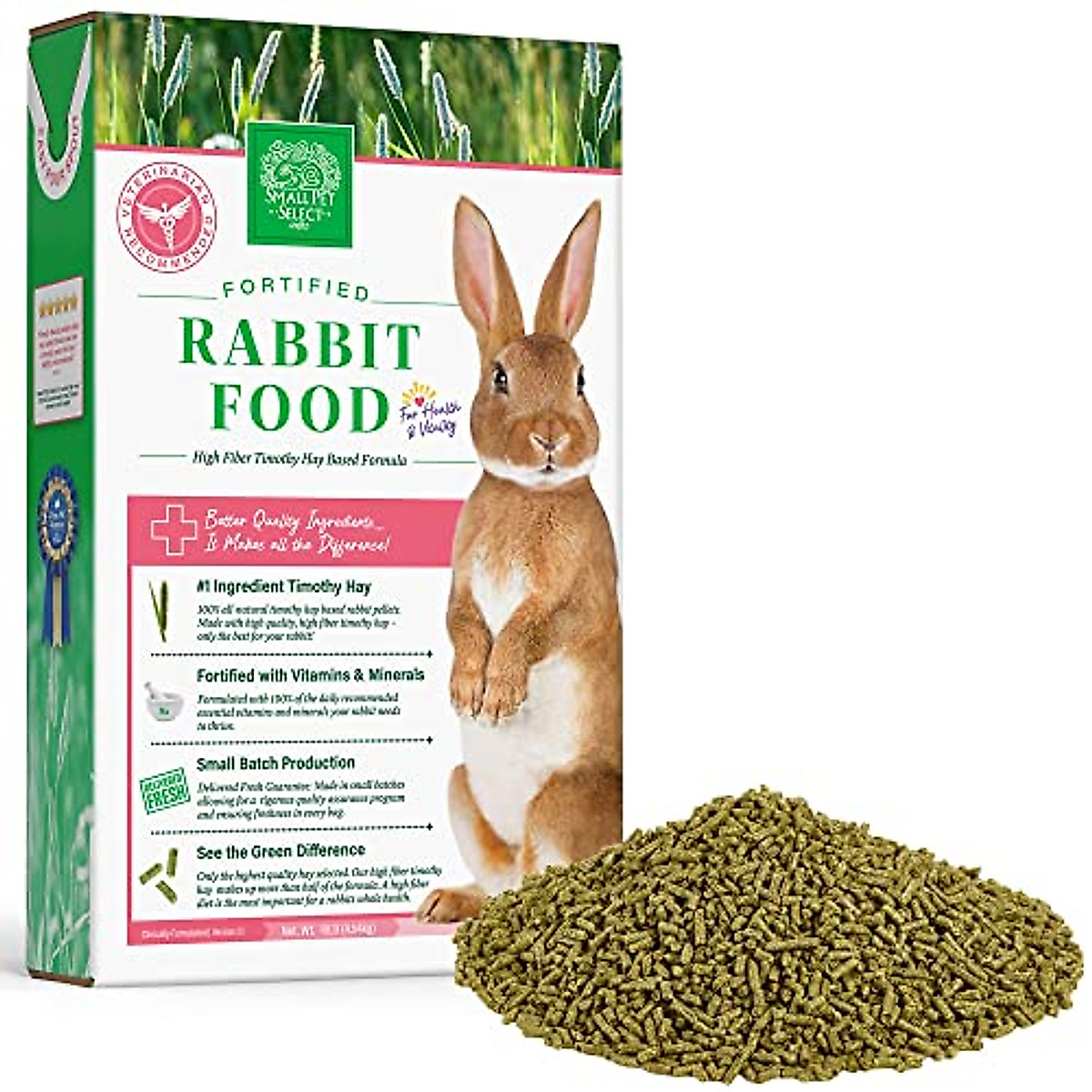 Small Pet Select Rabbit Food Pellets, 10 Lb.