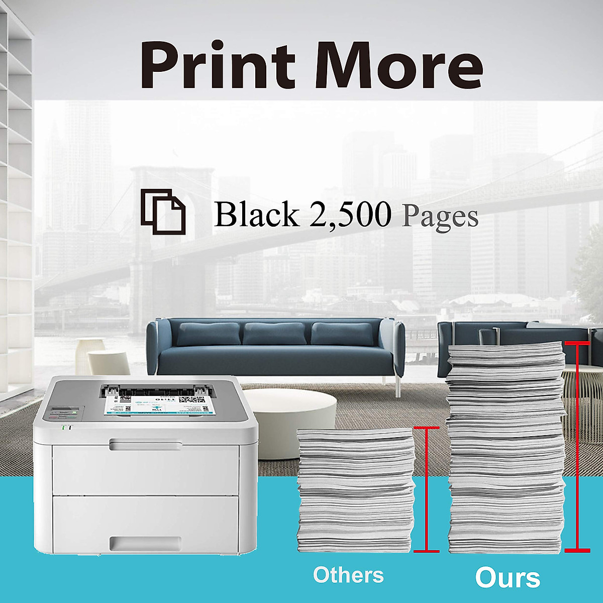 (Single Pack) TG Imaging (3,500 Pages) Compatible MLT-D103L Toner Cartridge Replacement for Samsung MLT-D103L ML-2955 ML-2950 SCX-4729 Printer (Super High Yield)