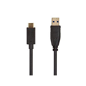 Monoprice - 138610 USB 3.0 Type-C to Type-A Cable - 6 Feet - Black, for Nintendo Switch, Samsung Galaxy S10 S9 S8 Note, Android Google Pixel - Select Series
