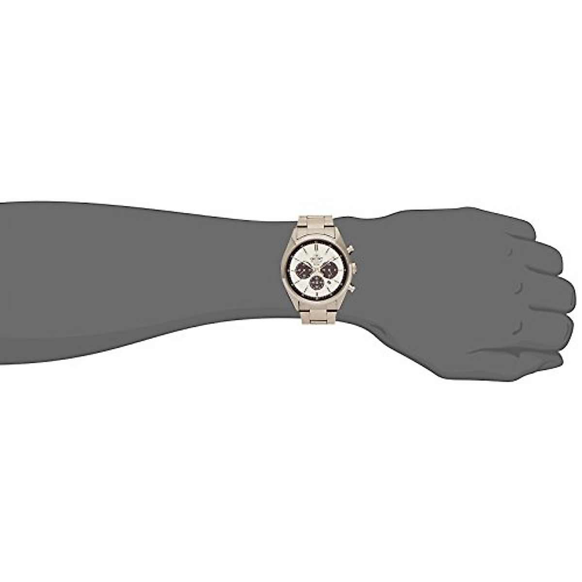 Orient Sporty Neo 70's Neo Seventees Solar Panda Wristwatch, Dark Gray, Milky White, 1個, Watch
