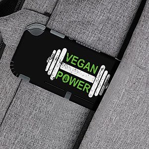 Vegan Power Skin Protective Film Sticker Game Protector Full Wrap Compatible for Nintendo Switch for Switch Lite