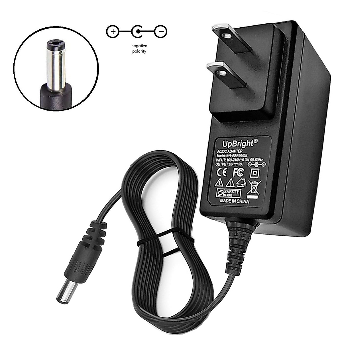 UpBright 12V AC/DC Adapter Compatible with Dymo LabelManager 280 1815990 LM-280 1758460 Wireless LM260P LM280 LM360D LM420P Label Manager Maker Printer DSA-6PFG-12 FUS 120050 0.5A - 1.0A Power Supply