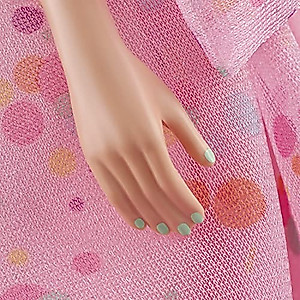 Barbie Signature Birthday Wishes Doll (11.5 in Blonde) Wearing Pink Tulle Gown & Shoes, with Customizable Packaging, Gift for 6 Year Olds & Up