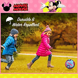 Capelli Sport Disney Minnie Mouse Soccer Ball, Peekaboo Minnie Youth Kids Mini Soccer Ball, Multi, Size 3