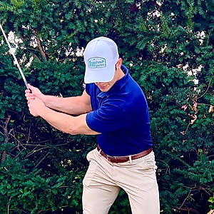 Funny Golf Legalize Mulligans Lucky Golfing Hat Embroidered Patch Mesh Back Trucker Snapback Hats Great Gifts for Golfer Cap (Patch Legalize Mulligans)