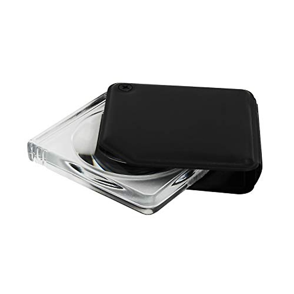 3X Folding Pocket Magnifier Mini Magnifying Glass Loupe with Holster