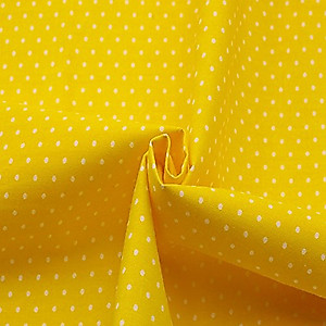 Yellow Flowers Series 5pcs Cotton Fabric Quilting Patchwork Fabric for Sewing DIY Crafts Handmade Bags 40X50cm (Yellow Flowers)