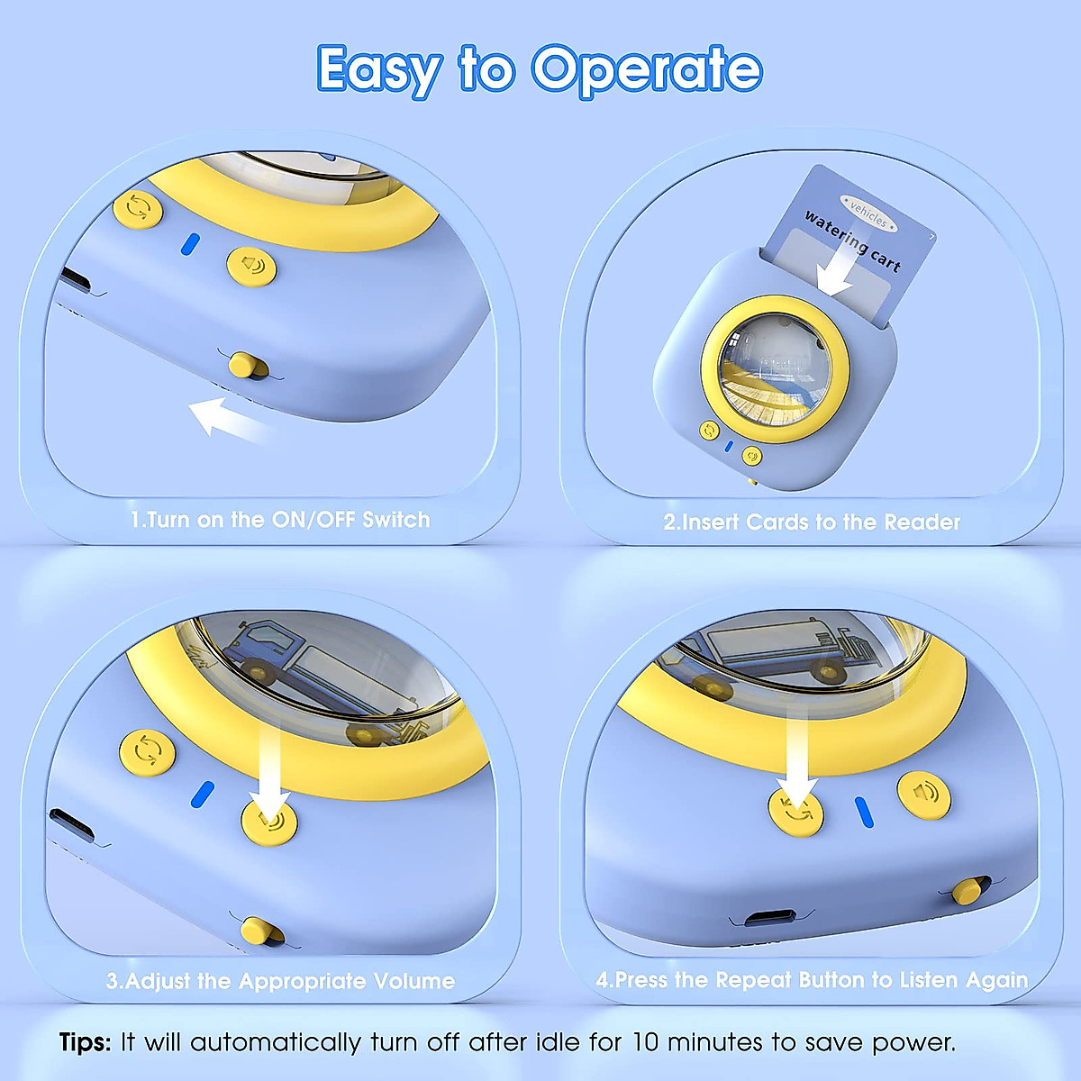 Talking Flash Cards Toddler Learning Toys for 3 4 5 Years Old Boys Girls, Niyann Educational Toys 224 Words Audible Preschool Learning Resources Christmas Birthday Gifts for Kids Ages 3-6