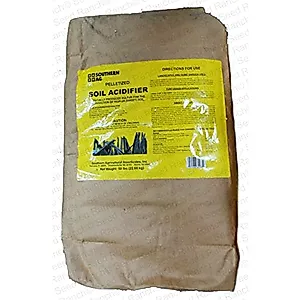 Blueberry Bush Granular Sulfur Fertilizer ( Soil Acidifier ) - 50 Lbs..