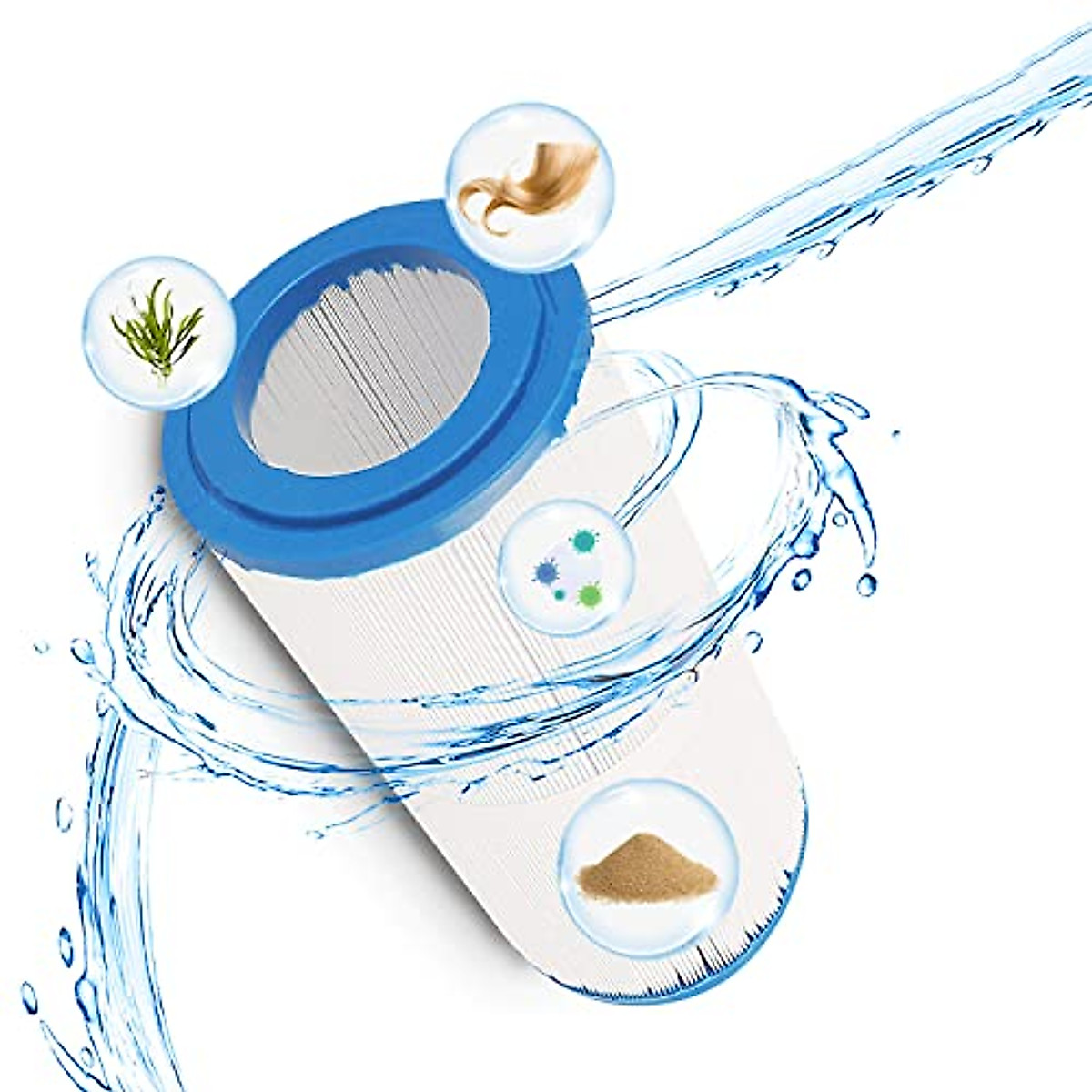 Arpisziv PDM30 Oval Spa Filter Hot Tubs Swimming Pool Cleaner Air Filter 461269,30 sq.ft,FC-9940, 461272,CCP426, P61269