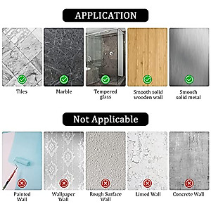 Floating Shelves for Wall Set of 2, Wall Mounted Storage Shelves with Black Metal Frame for Bathroom, Bedroom, Living Room, Kitchen, Office (Black)