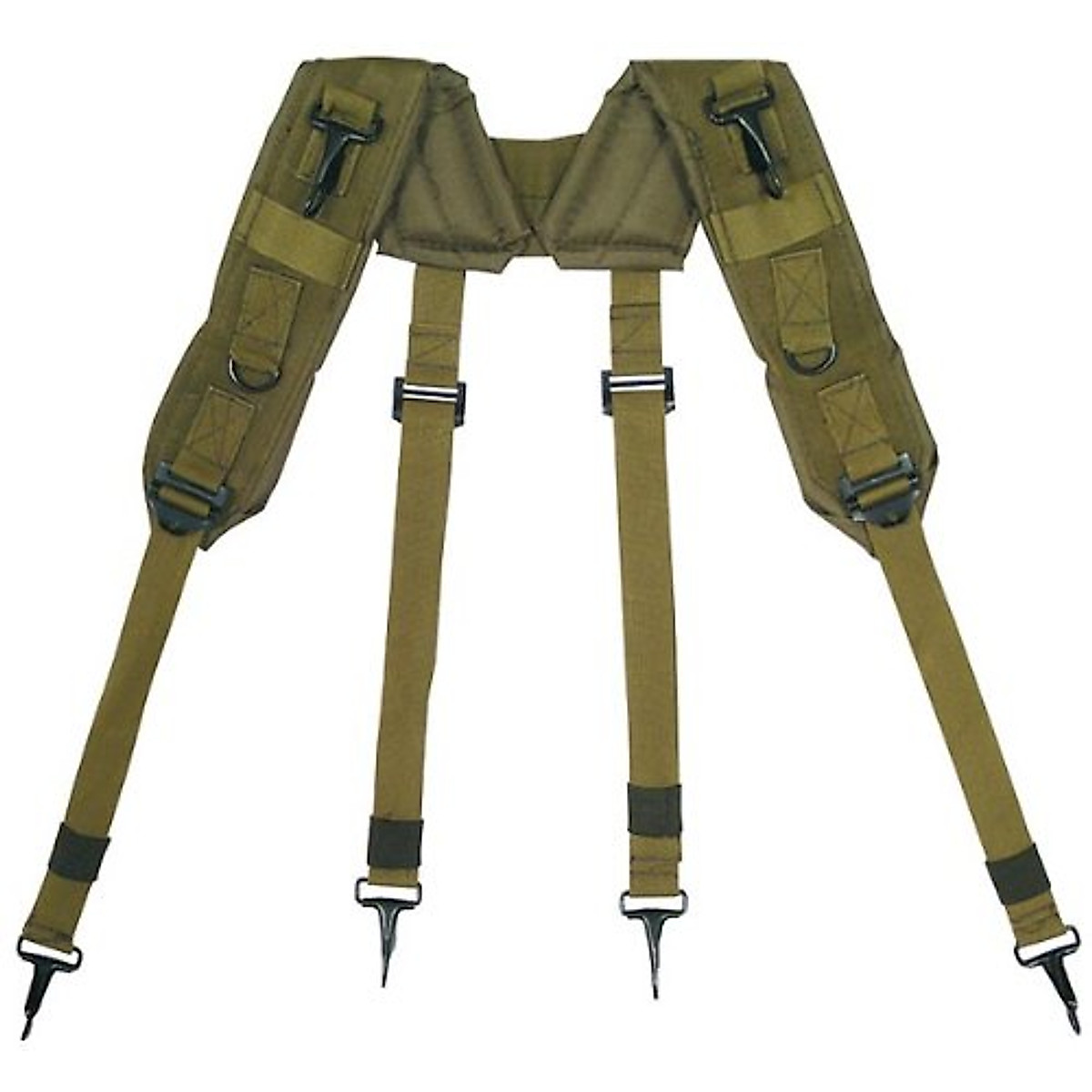 Rothco G.I. Style H Type O.D. LC-1 Suspenders