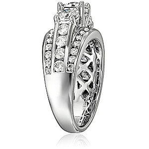 Beyond Brilliance 2.00 Carat Natural Diamond Engagement Ring Bridal Set for Women | 10K White Gold Rings (I-J, I2-I3) | Fine Jewelry for Her | Gift Box Included (Size-8)