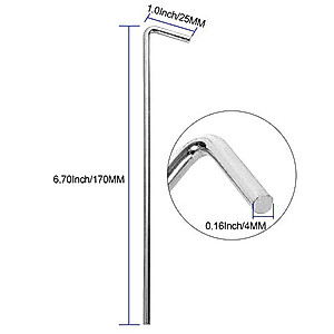 100 Pack Tent Stakes 6-3/4”Galvanized Steel Tent Pegs, Garden Edging Fence Hooks Pegs for Camping, Shelters, Tarp, Canopies, Christmas Decoration Stakes