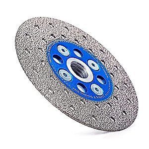 4" Tile Grinding Blade Porcelain Tile Saw Blade with Arbor 5/8"-11 for Cutting and Grinding Granite Marble Tiles
