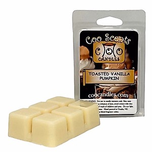 3 Pack Soy Blend Wickless Candles Highly Scented Wax Melts – Toasted Vanilla Pumpkin
