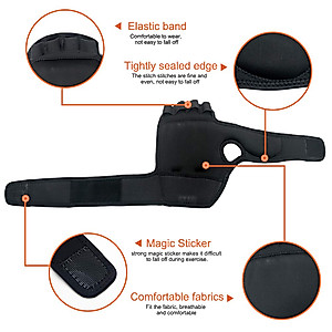 PURATEN Weighted Gloves 5lb(2.5lb Each), Soft Iron Fitness Gloves with Lengthen Wrist Strap for Gym Boxing, Taekwondo, Running Training, Washable