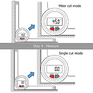 GemRed Digital Miter Saw Protractor MP01