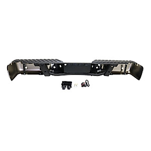 Bumpers That Deliver - Chrome, Steel Rear Step Bumper Assembly for 2009-2014 Ford F-150 w/Park Assist 09-14, FO1103166