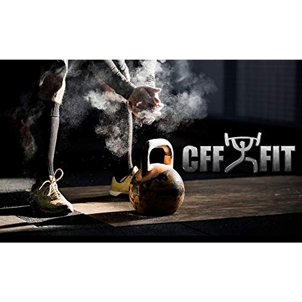 CFF Premium Chalk - 1 lb. Box - Magnesium Carbonate Weightlifting, Climbing, and Gymnastics Chalk