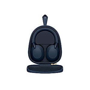Sony WH-1000XM5 The Best Wireless Noise Canceling Headphones with Auto Noise Canceling Optimizer, Crystal Clear Hands-Free Calling, and Alexa Voice Control, Midnight Blue