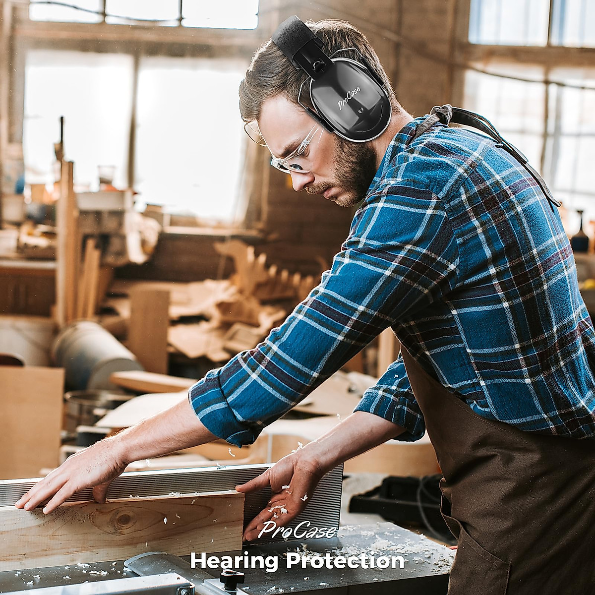 ProCase Noise Reduction Earmuffs Bundle with Kids Ear Protection