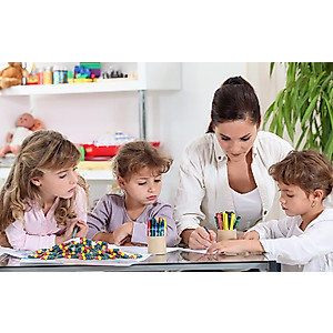 Madisi Crayons Bulk Pack, Regular Size, 4 Colors, 150 Packs, 600 Count