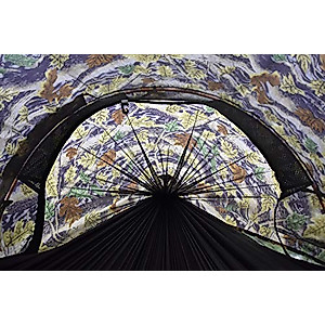 WintMing Hammock with Mosquito Net and Rain Fly Cover 3 in 1 Camping Hammock Tent 440lbs Load