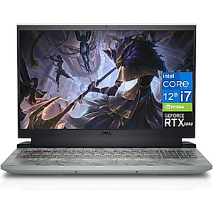 Dell G15 Gaming Laptop 2023 Newest, 15.6" FHD Display, Intel Core i7-12700H(Up to 4.7GHz) Processor, NVIDIA GeForce RTX 3060, 32GB DDR5 RAM, 1TB SSD, USB Type A&C, Wi-Fi 6, Bluetooth, Windows 11 Home