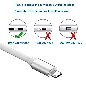 TWDYC USB Type C 3.1 to HDMI-Compatible USB 3.0 Dock Hub 3 in 1 USB C Adapter 4K Video PD Charge Converter