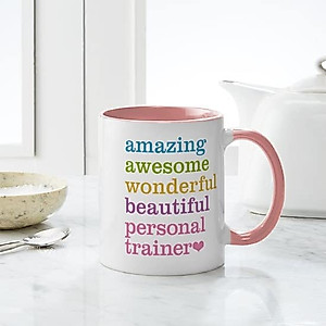CafePress Personal Trainer Mugs Ceramic Coffee Mug, Tea Cup 11 oz