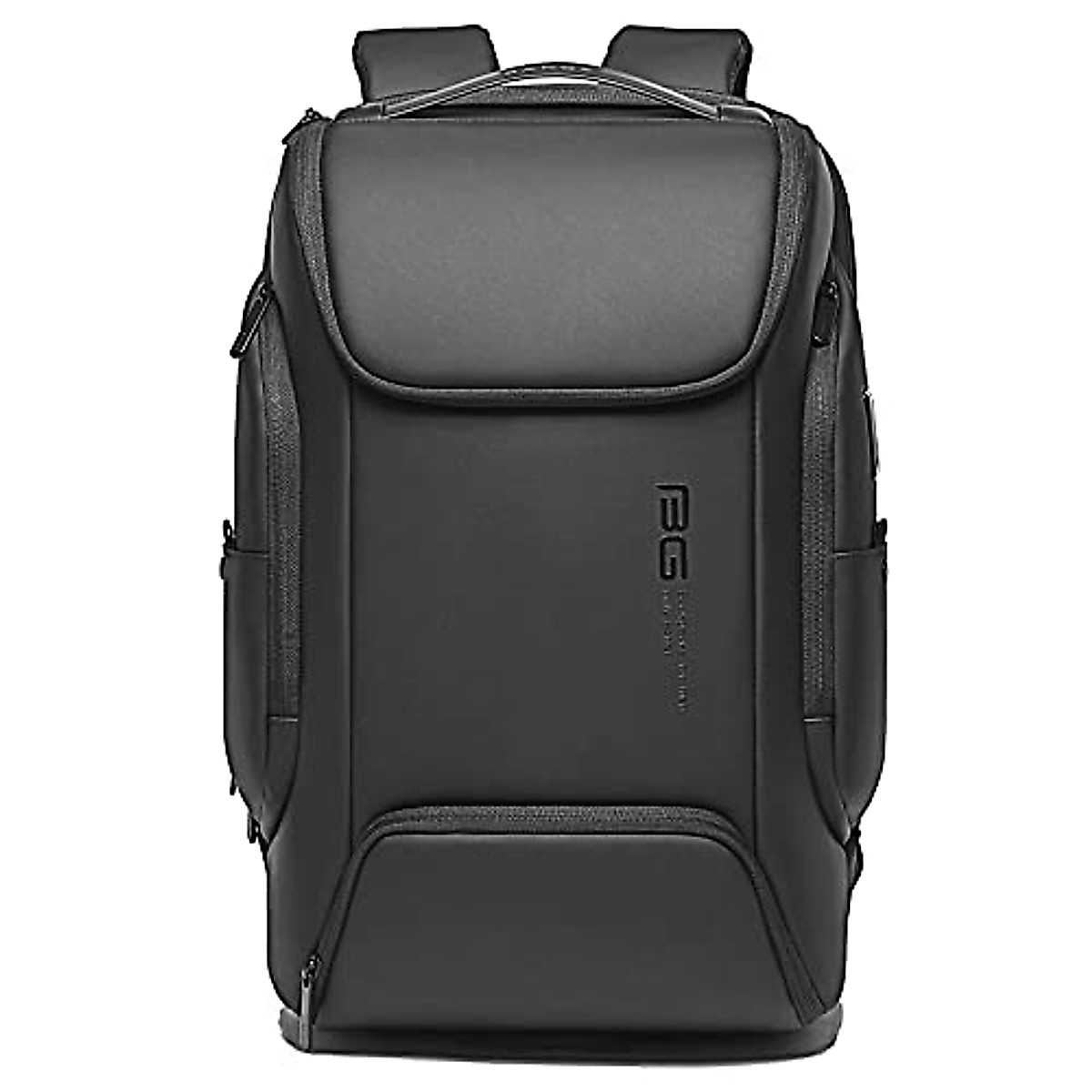 BANGE Stylish and Durable Laptop Backpack with TSA Lock, Waterproof USB Port - Unisex for Business, Travel, Office, School and College - Grey, 1.37 kg, 21 L, Fits 15.6" Laptop